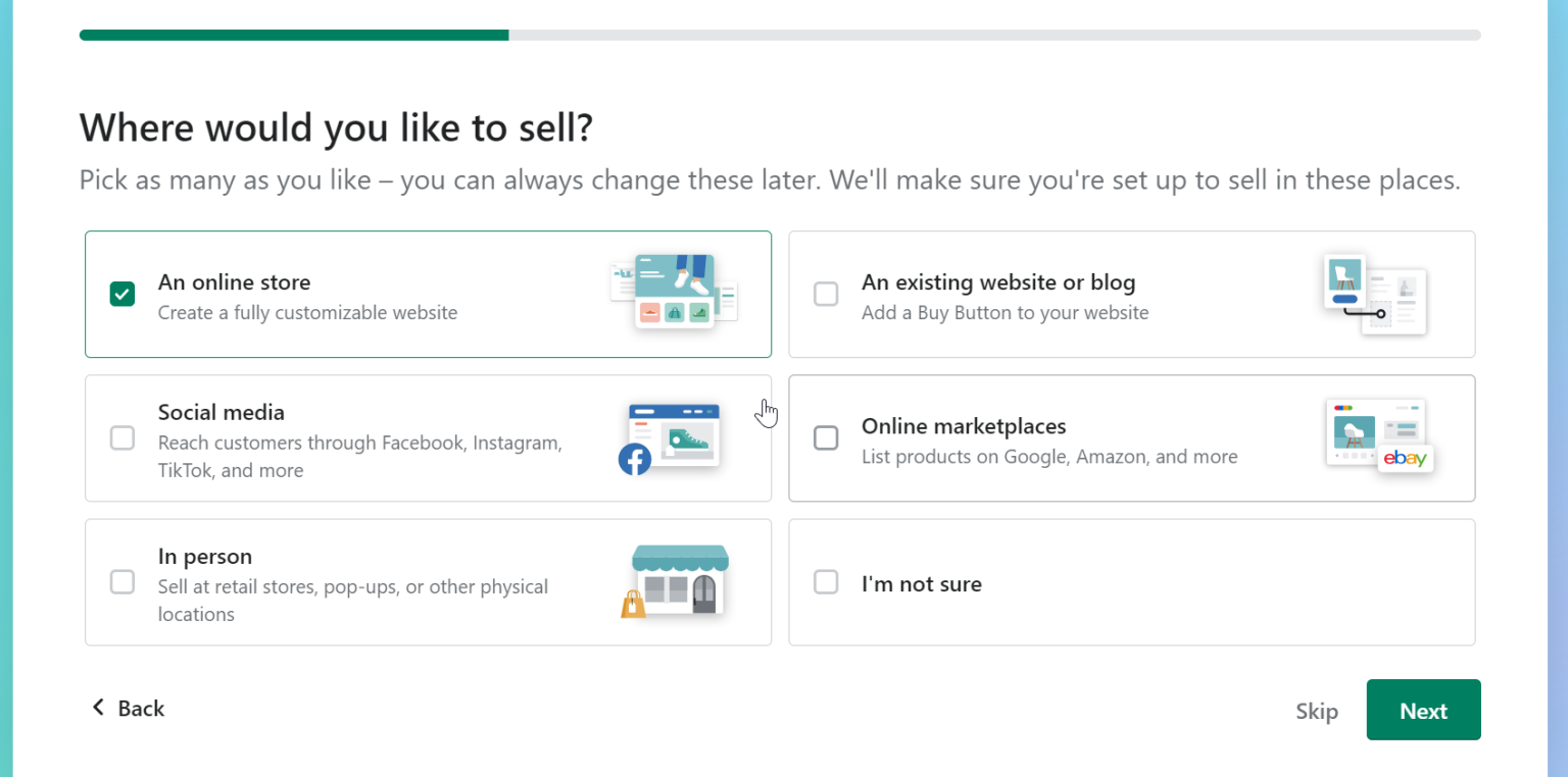 Kaip sukurti Shopify elektroninę parduotuvę ir pridėti mokėjimus bei kurjerius - MakeCommerce